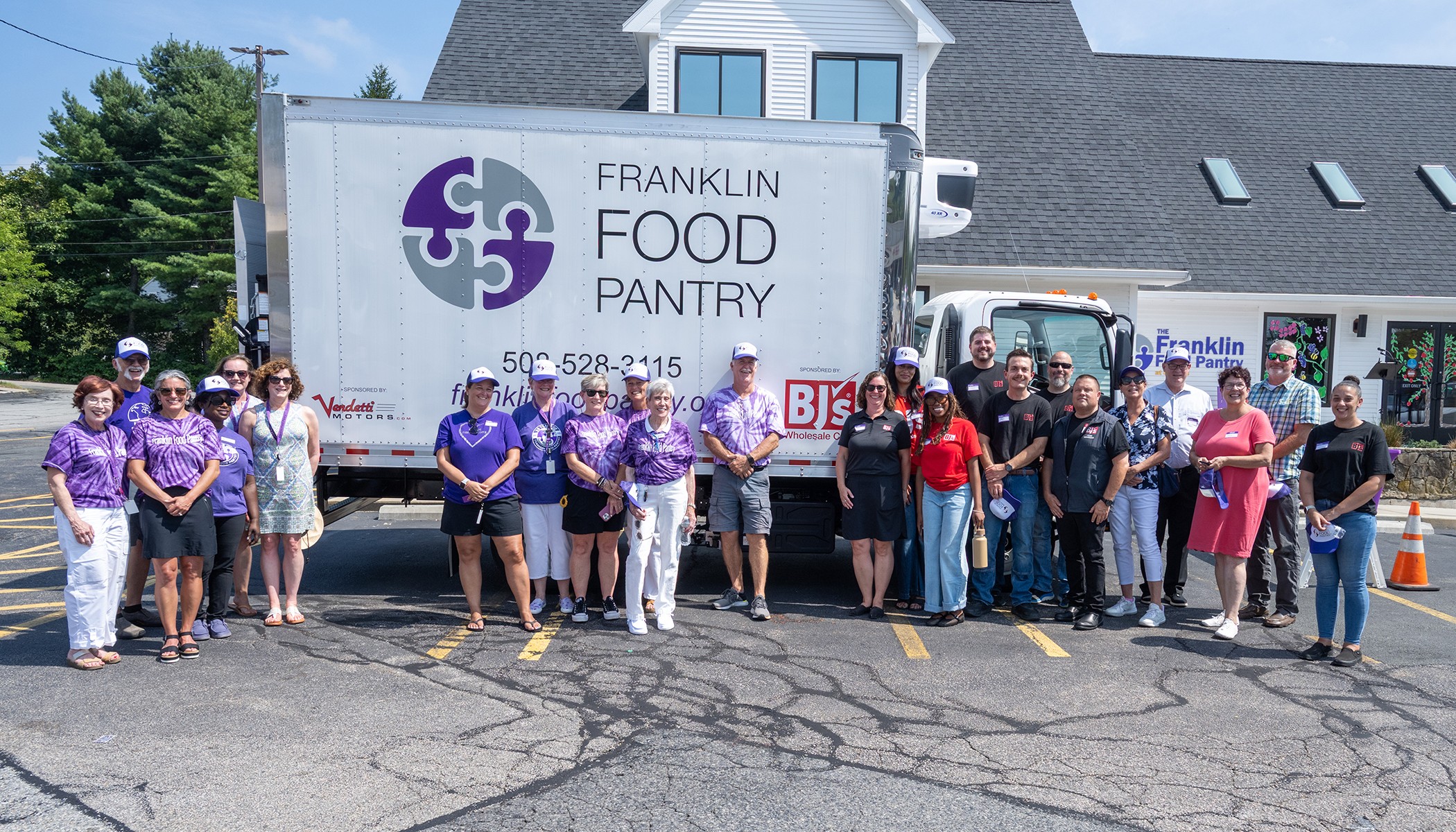 Franklin Food Pantry Receives New Refrigerated Truck from BJ's ...